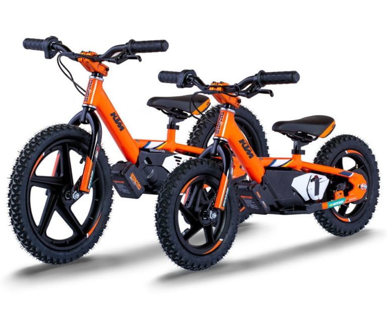 Das neue E-Laufrad von KTM: Factory Replica Stacyc 12" oder 16"